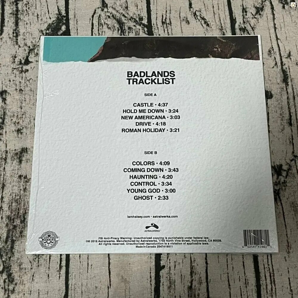 Виниловая пластинка Halsey - Badlands Пластинки, LP, Album, Pink совершенно новый