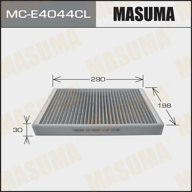 Фильтр салона угольный MASUMA MC-E4044CL OPEL Astra G/H 98-14