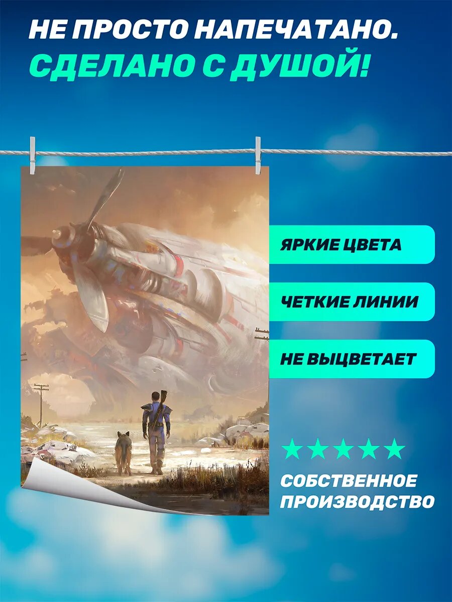 Постер на стену Fallout — фото 1