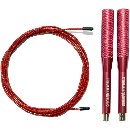 Скоростная скакалка Original Fit.tools FT-JR-38, красный