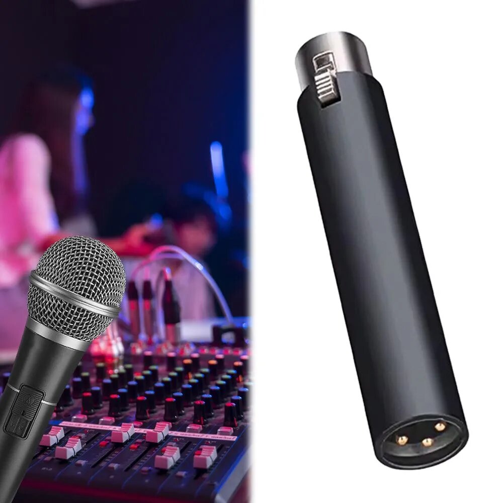 Усилитель микрофонного сигнала 48 В с фантомным питанием и усилением +28 дБ