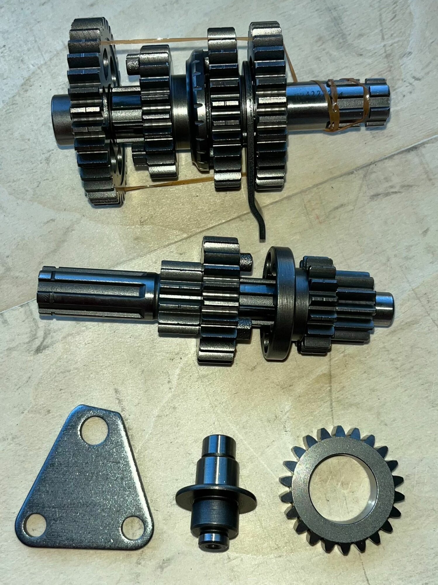 КПП в сборе 1P56FMJ-2 (ATV YX140, 3+1)