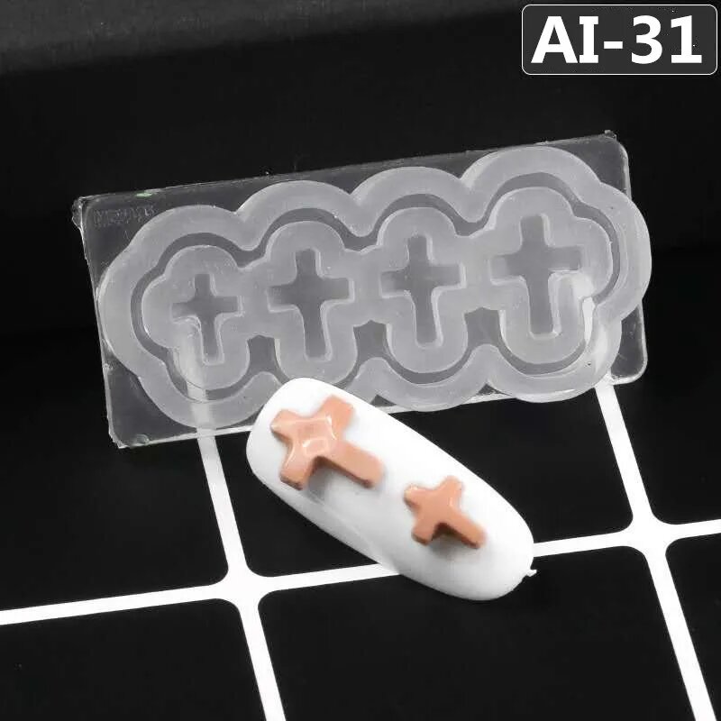 Силиконовая форма для ногтей AI-31