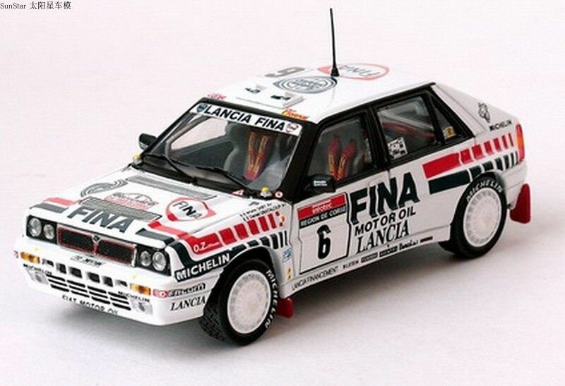 VITESSE Модель автомобиля из литого под давлением сплава в масштабе 1:43 Lancia Delta Rally Car