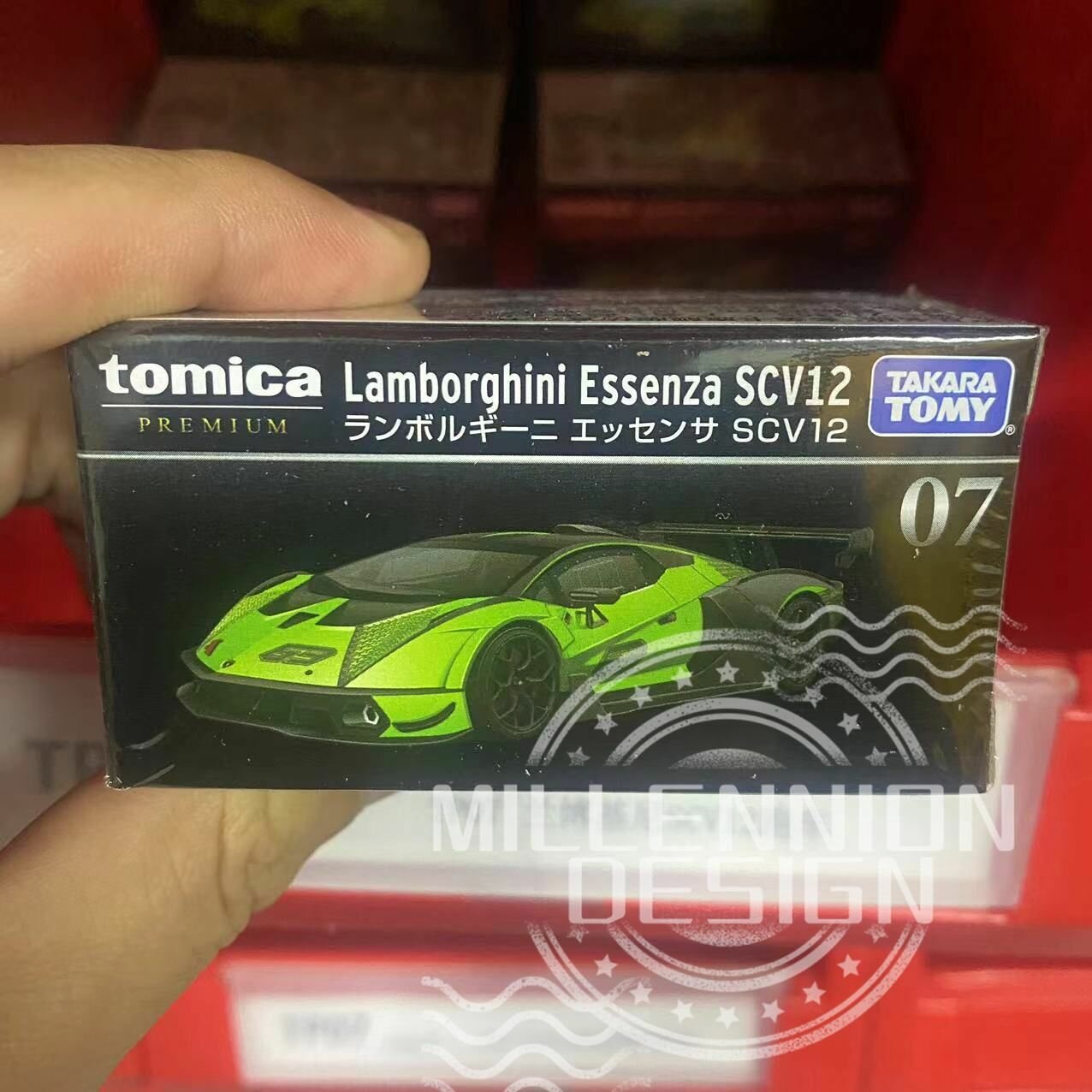 TOMICA Модель автомобиля из сплава 1:64, Серия TP(TP07 Lamborghini SCV12)