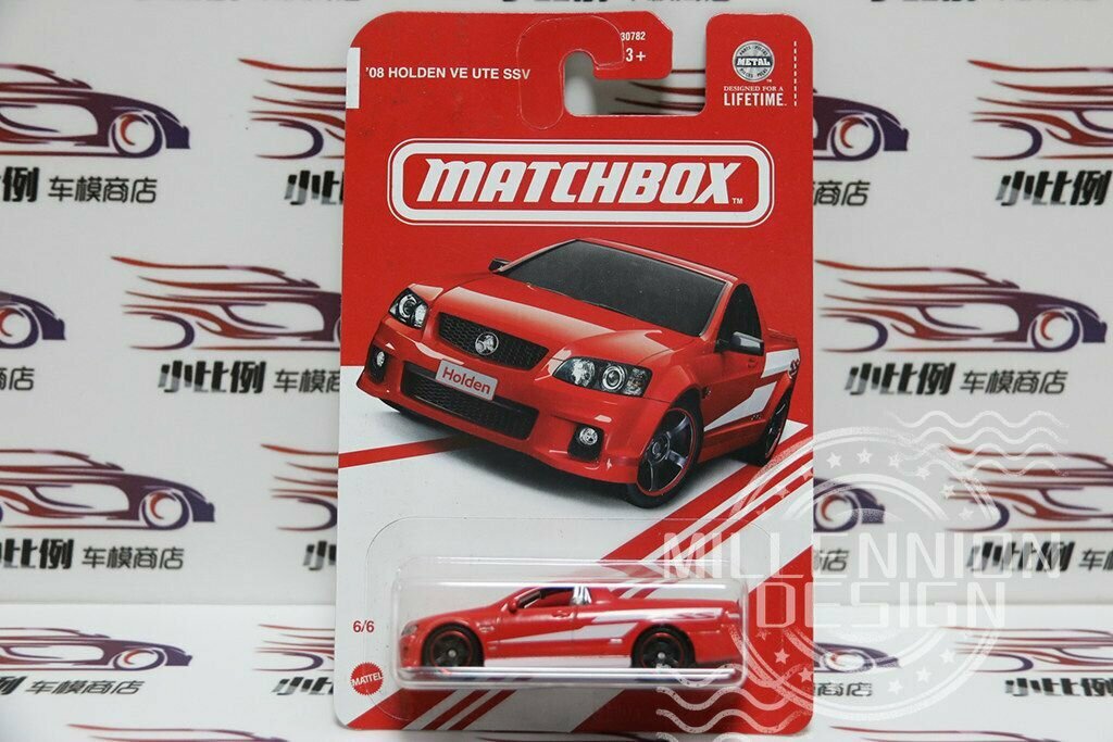 Matchbox 1:64, литой автомобиль, модель машинки(08 HOLDEN VE UTE SSV)