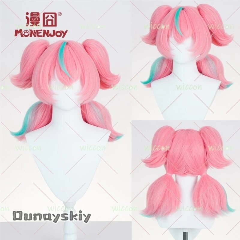 Костюм Аиры «Ангел Желаний» из Zenless Zone Zero Розовый, L, wig