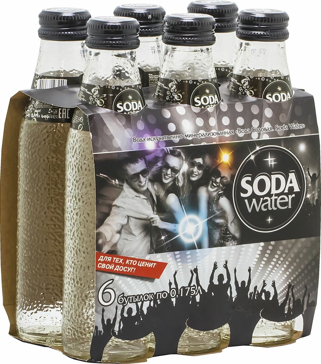 СтарБар Сода-ватер 0,175л./6шт. Star Bar Лимонад Производство - Россия