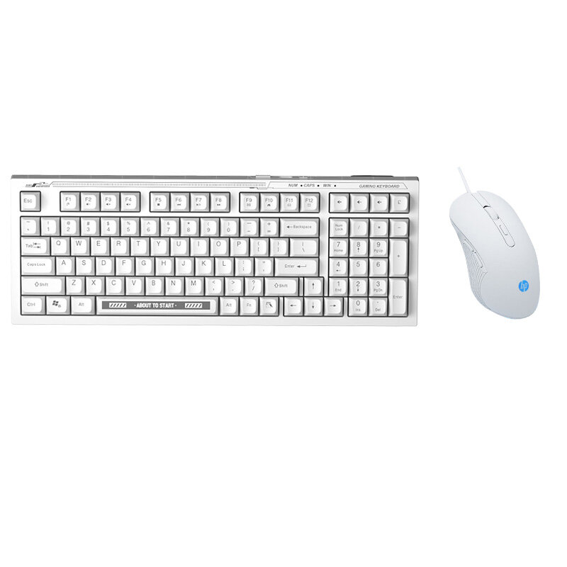 Комплект клавиатура и мышь унисекс HP K300 Elegant White + M280 White