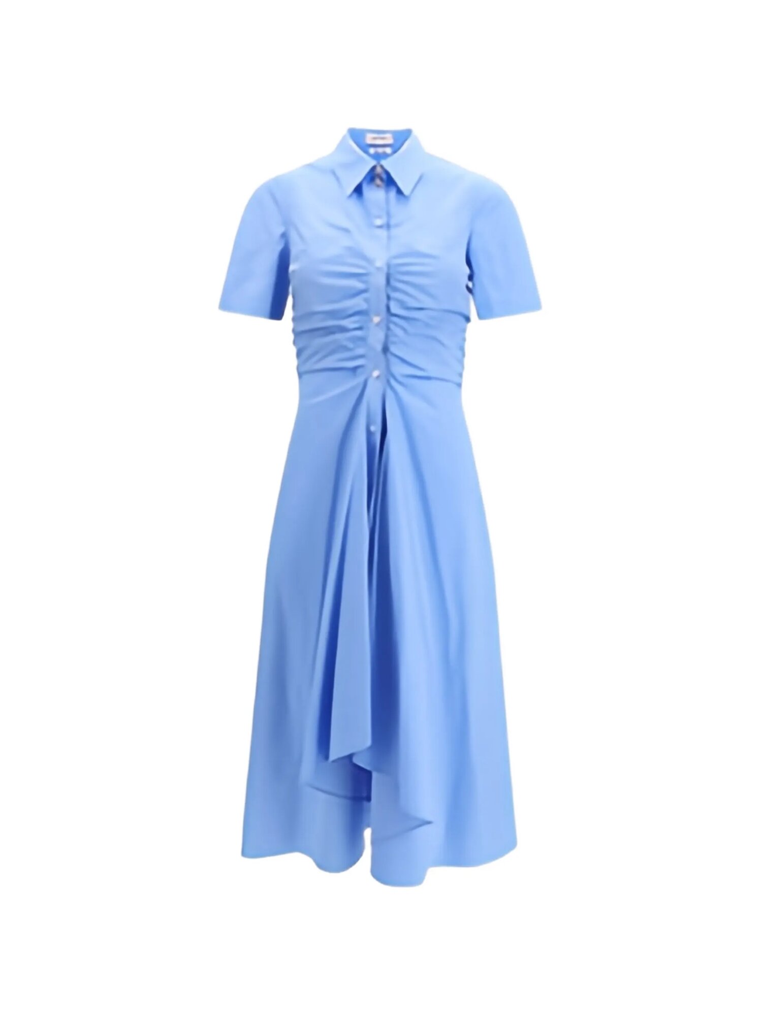 Платье Shirred shirt dress