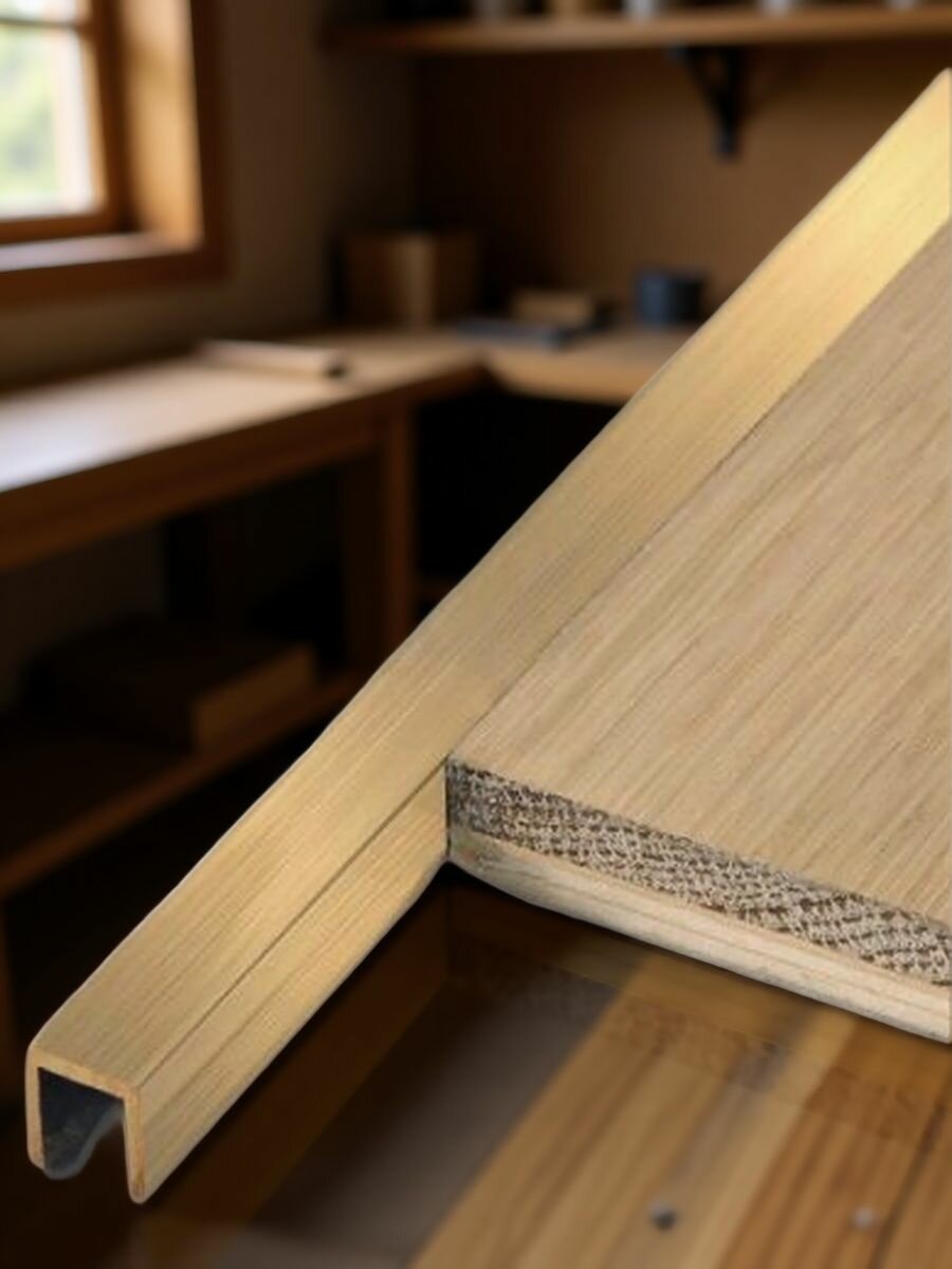 Профиль Латунный П-образный PCLOS 10 PROCANAL Progress Profiles Латунь Шлифованная 10 мм