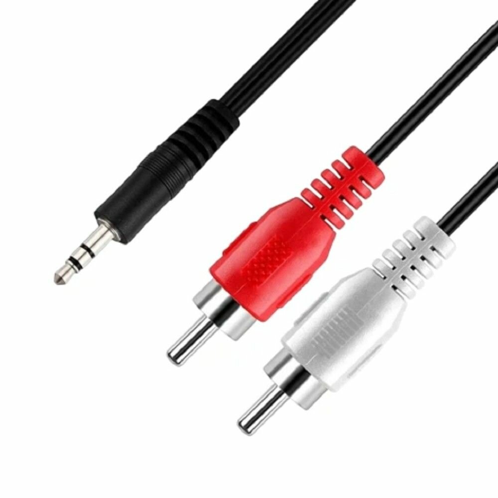 5bites кабели AC35J2R - 030M Кабель 3.5 Jack M - 2 RCA M, 3м, стерео