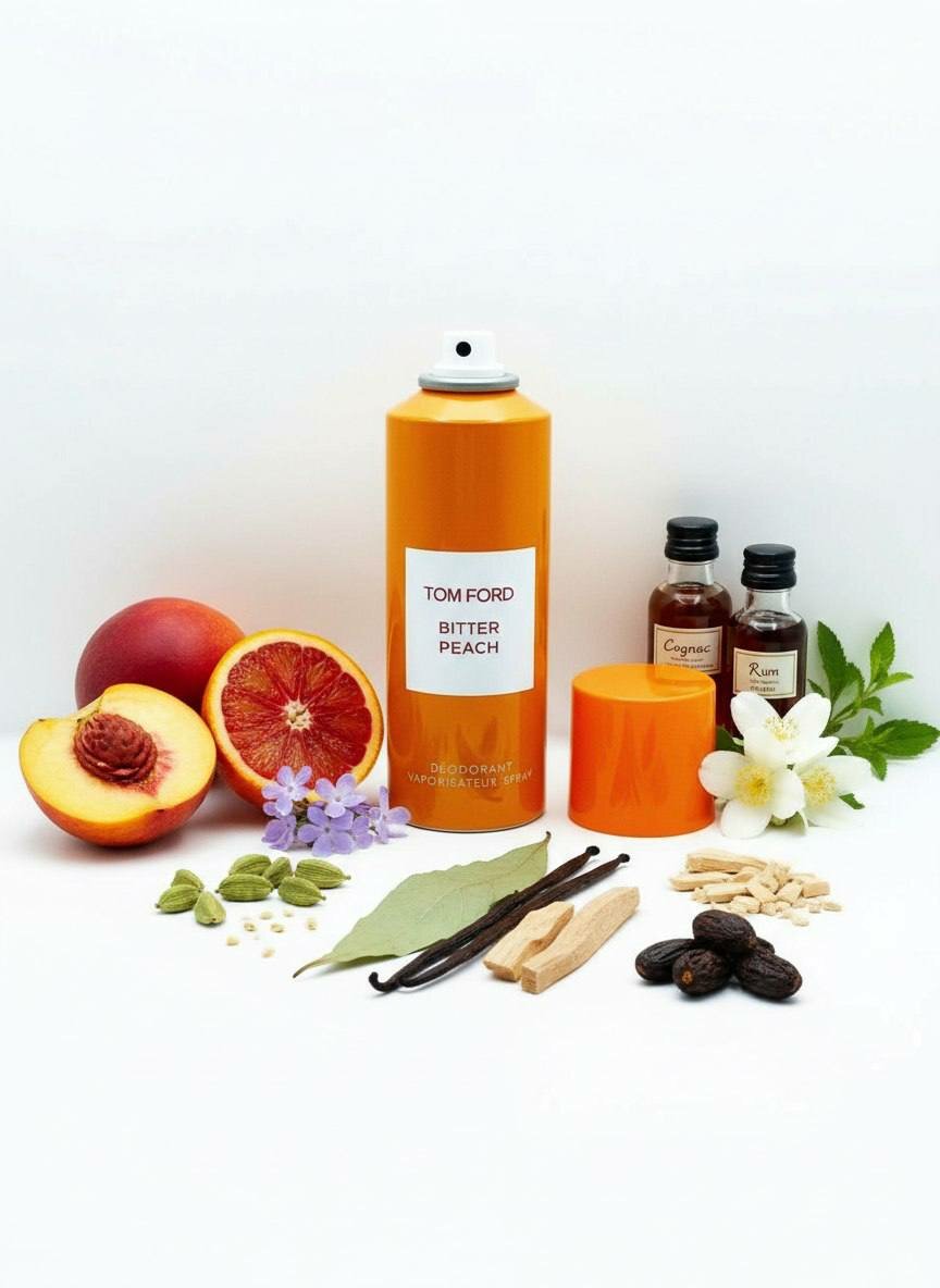 Дезодорант парфюмированный Bitter Peach, спрей, унисекс, 24 ч, 200мл — фото 1