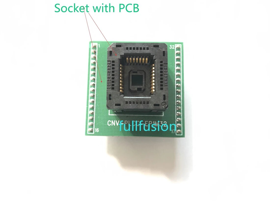 Адаптер Yamaichi IC120-0324-309 PLCC32-DIP 1.27мм Socket