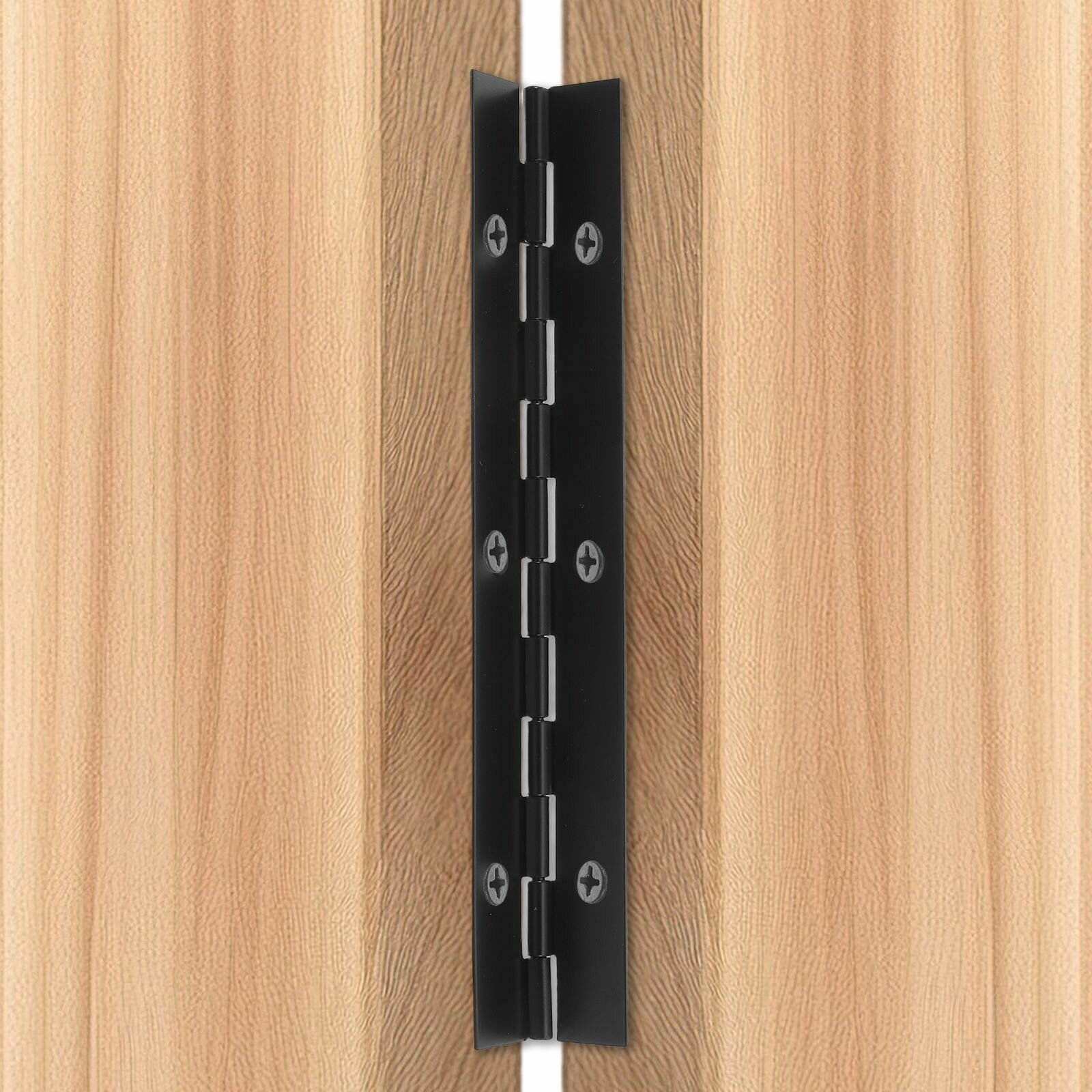 Набор черных тяжелых стальных пианино петель для шкафов и складных дверей