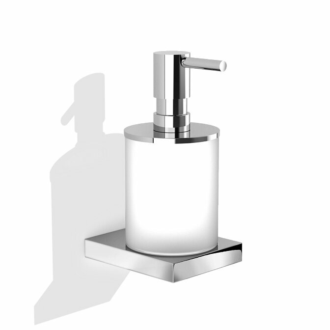 Дозатор для жидкого мыла Decor Walther Contract 0651600 подвесной, цвет: хром