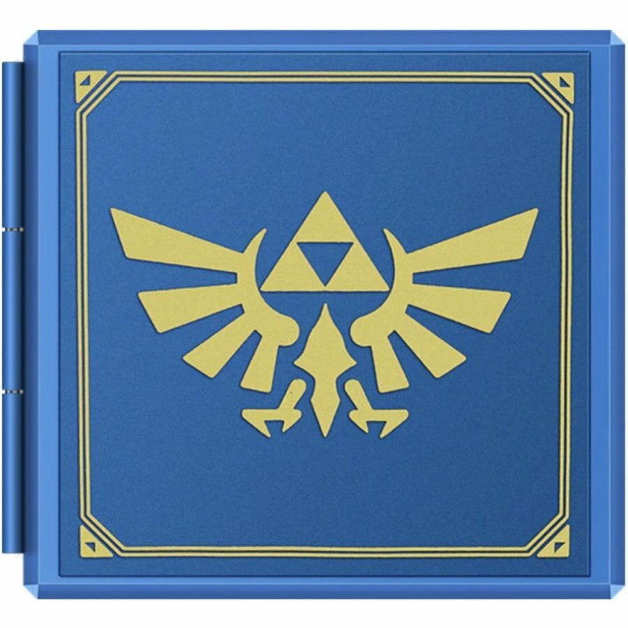 Кейс для хранения картриджей Zelda Hylian Crest (NSW-038U) Синий (Switch)