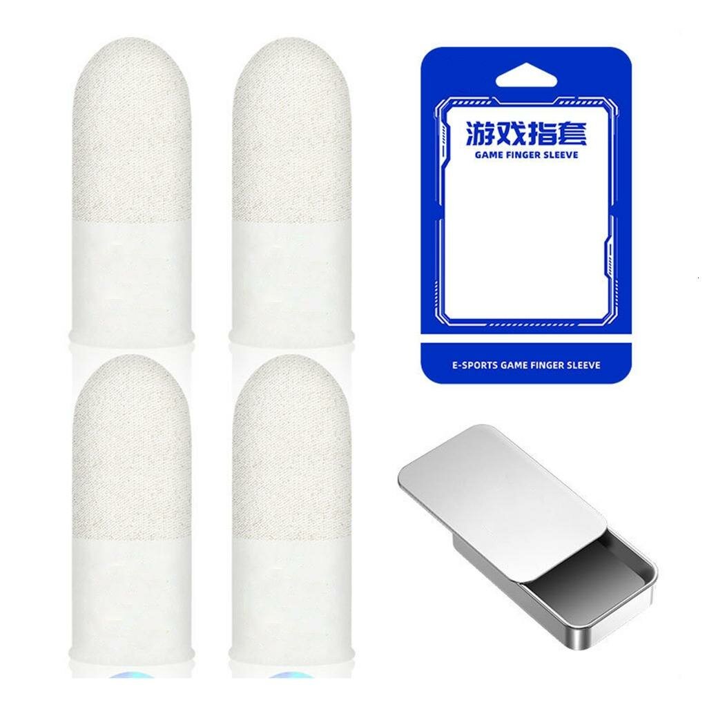 Игровые пальцевые рукава из серебряного волокна