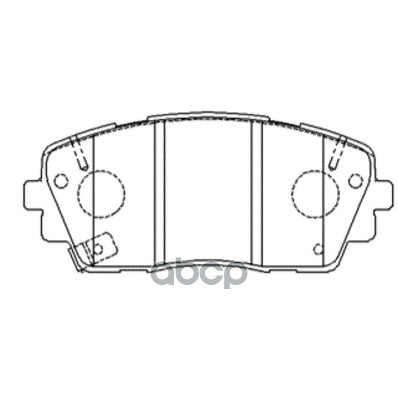 Колодки тормозные CTR арт. GK1524