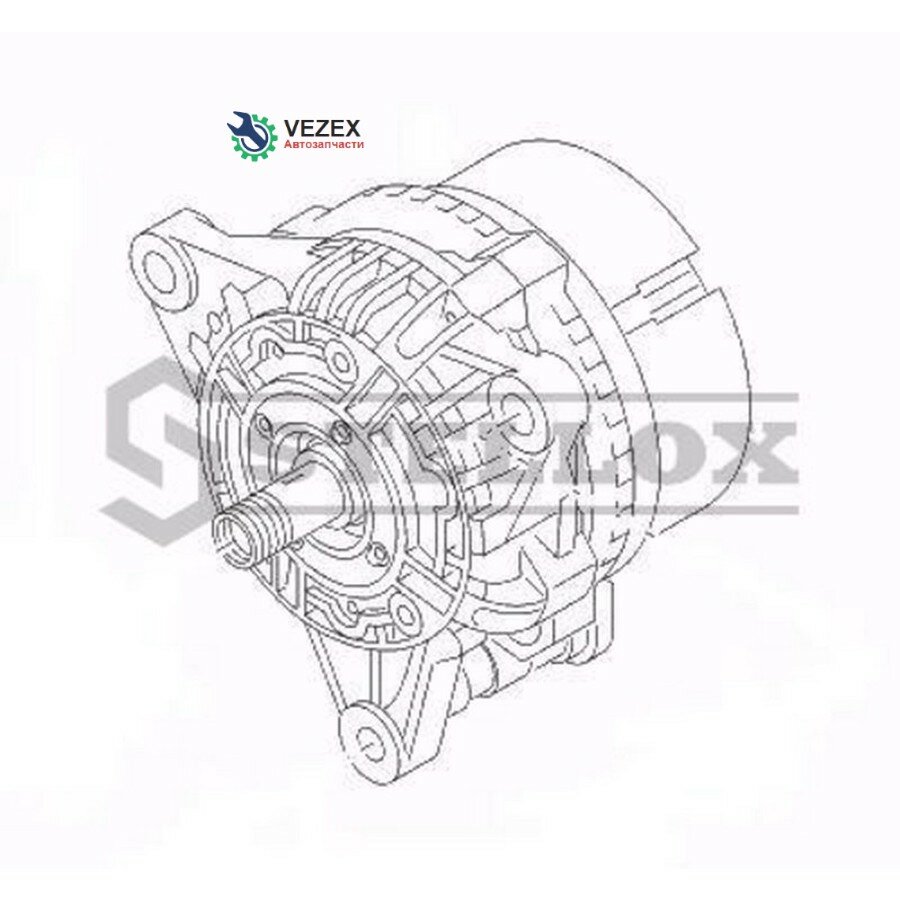 STELLOX 8802312SX генератор! 28V 110A разъём 5-pin с регулятором\ Howo T5G с дв. MC11/MC13, Omn MAN