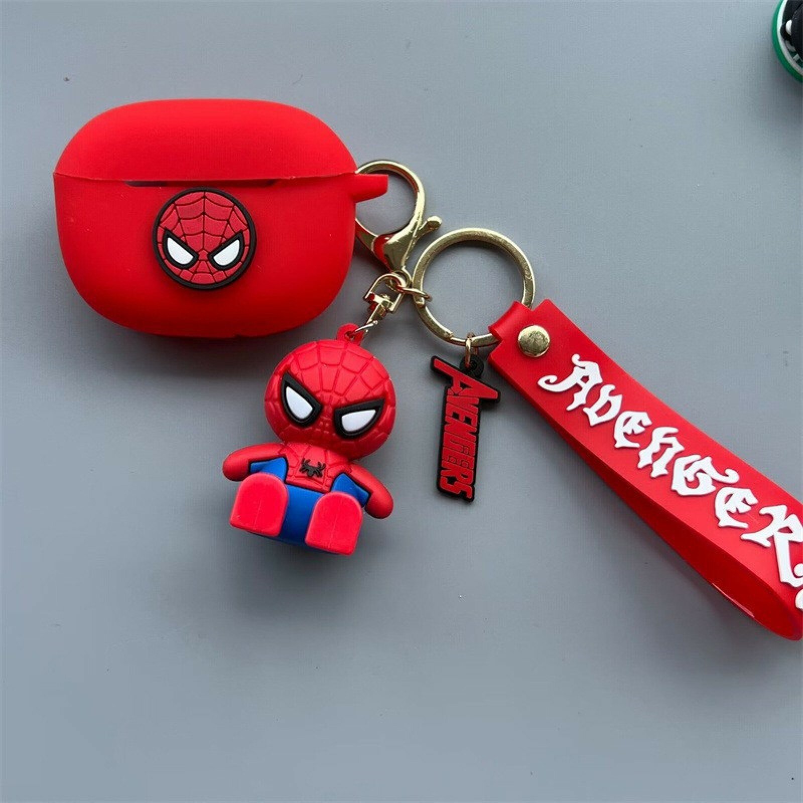 Защитный силиконовый чехол MyPads для наушников JBL Wave 200 TWS с мультяшным дизайном Человек паук