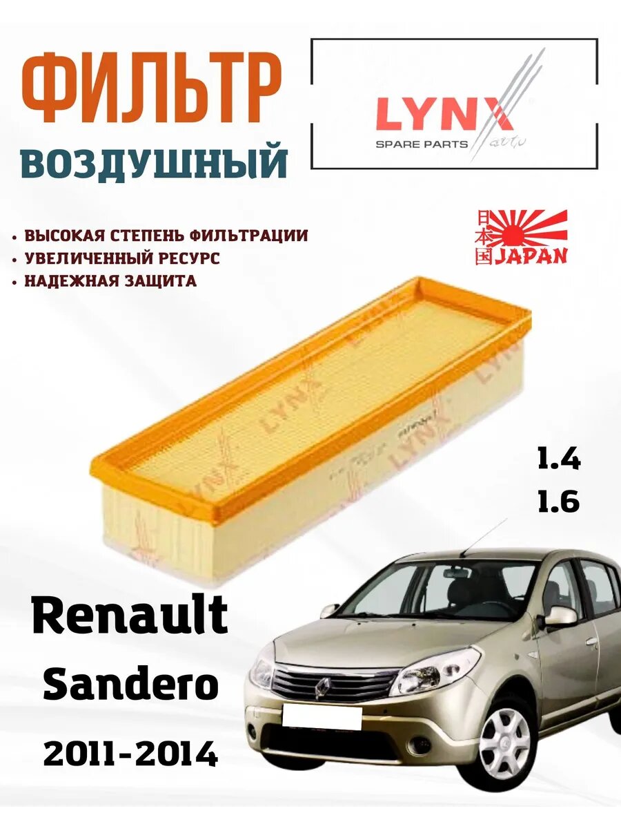 Фильтр воздушный Рено Сандеро