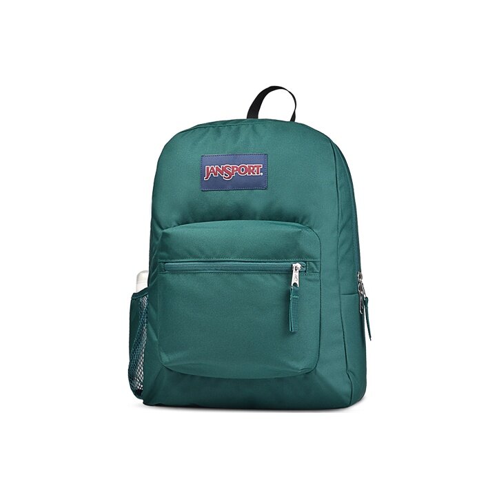 Сумка JanSport, фактура стеганая, зеленый, — фото 1