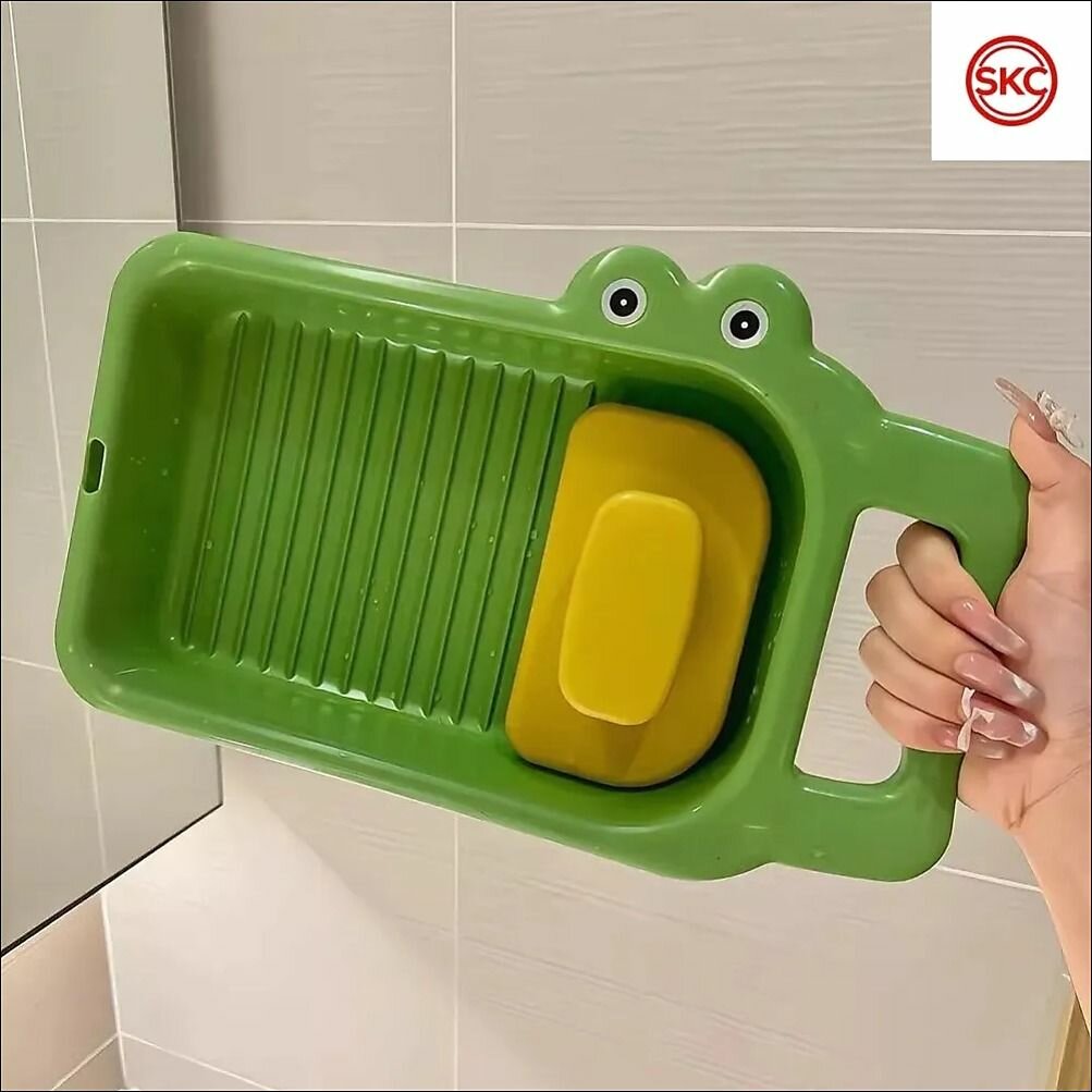 Таз "Тазик для стирки со встроенной стиральной доской", 2 шт