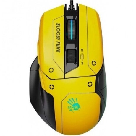Мышь A4Tech Bloody W70 Max Punk желтый/черный