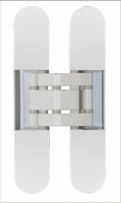 Скрытая дверная петля OTLAV INVISACTA 3D, 120x23 мм, 60 кг, белая