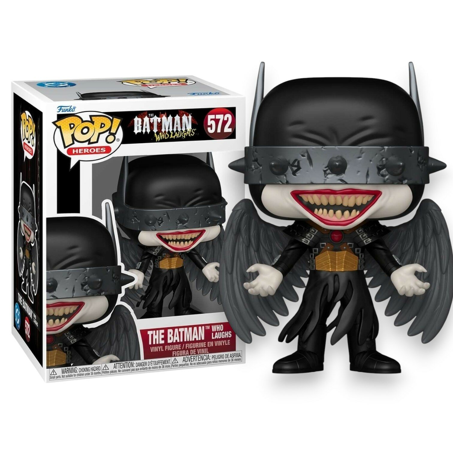 Фигурка Бэтмен-Джокер "Batman Who Laughs" от Funko POP! 572, коллекционная, оригинал