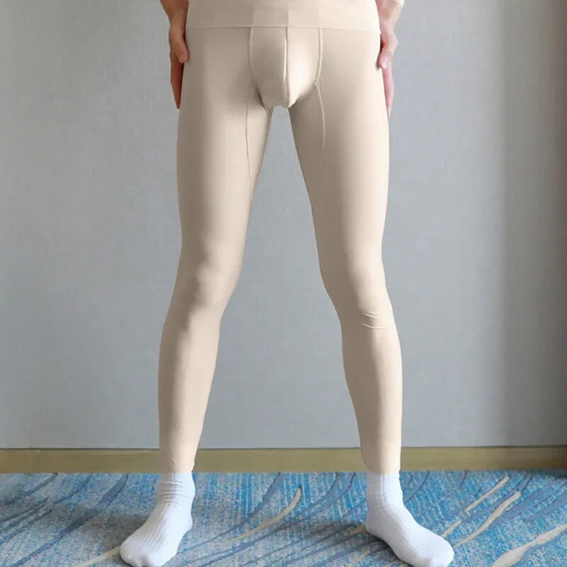 Мужские легинсы WJ бежевые Nude