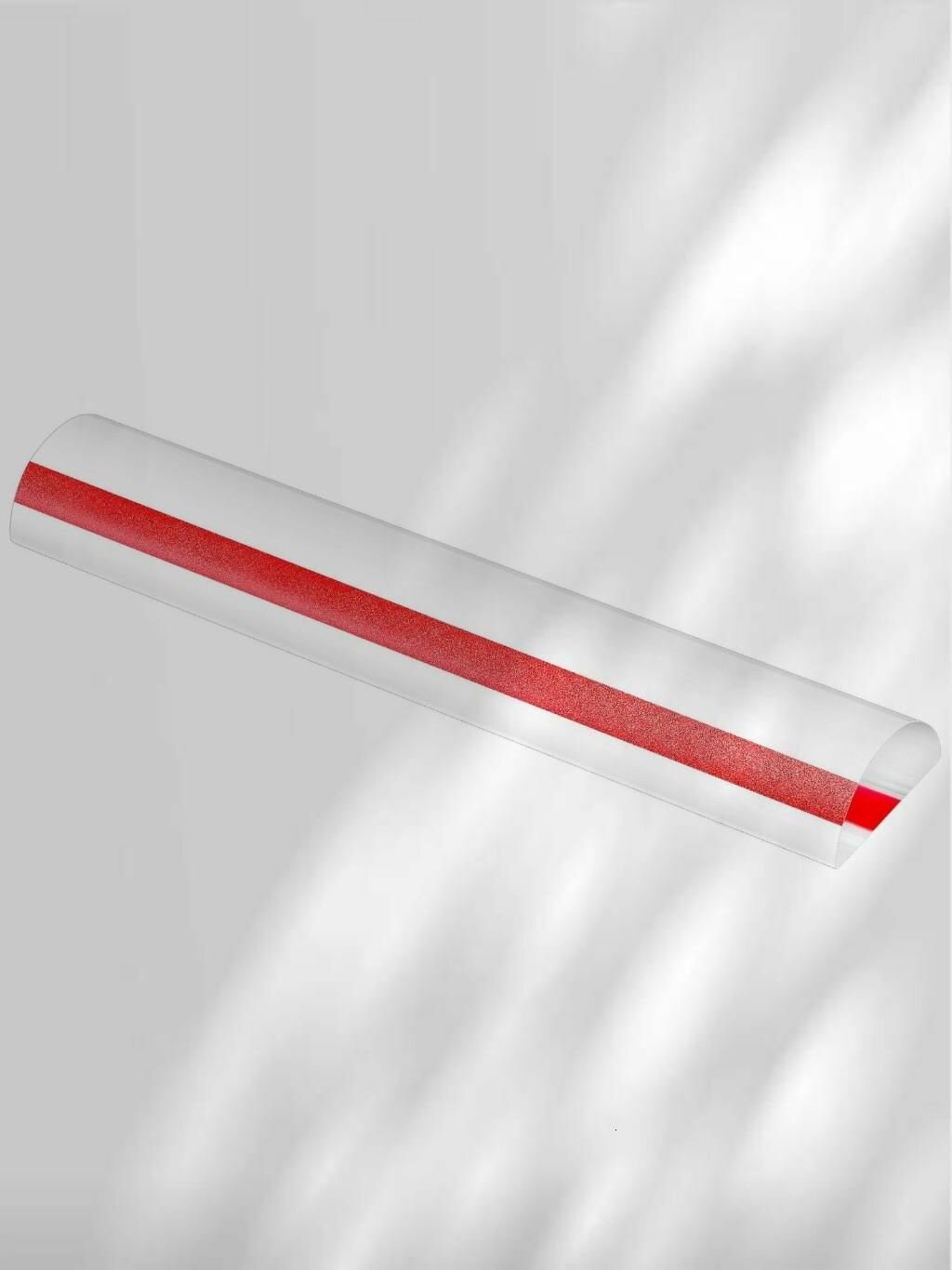 Лупа-линейка с маркером для чтения мелкого шрифта, красный