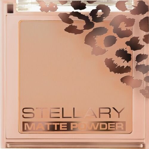 Stellary Матирующая пудра для лица 04 Песочно-бежевый Pressed powder компактная, шелковистая текстура, 7 г