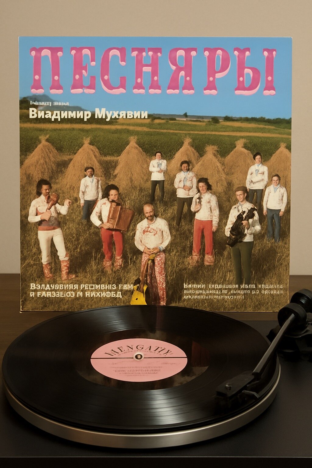 Виниловая пластинка Мелодия "Перепелочка" ВИА Песняры, LP, 1978 г, 1 шт