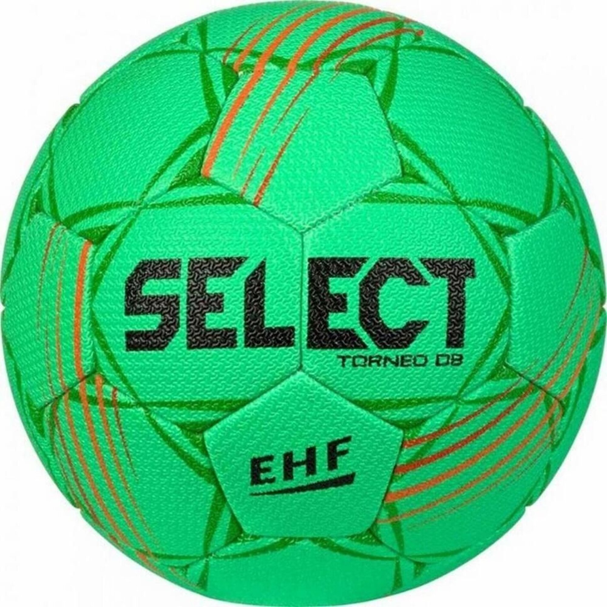 Гандбольный мяч Decathlon "Турнир DB Лого", зеленый, искусственный, 2000 г