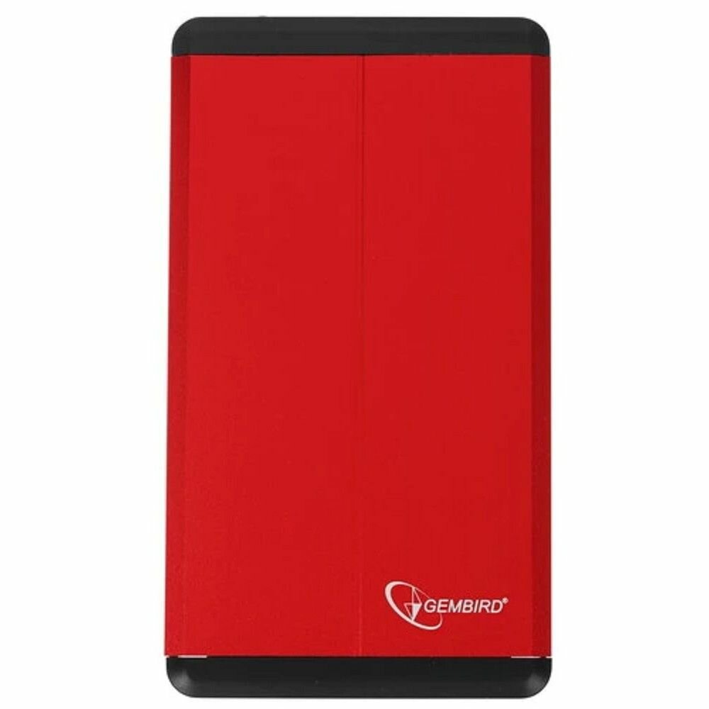Gembird Контейнер для HDD EE2 - U3S - 2 - R Внешний корпус 2.5" EE2 - U3S - 2 , красный, USB 3.0, SATA