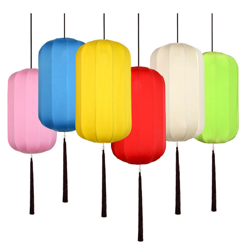 Антикварный фонарь в новом китайском стиле из водонепроницаемой ткани в форме зимней тыквы, предназначенный для наружного использования, декоративный подвесной светильник для ресторанов, ресторанов с хот-потом и чайных комнат.