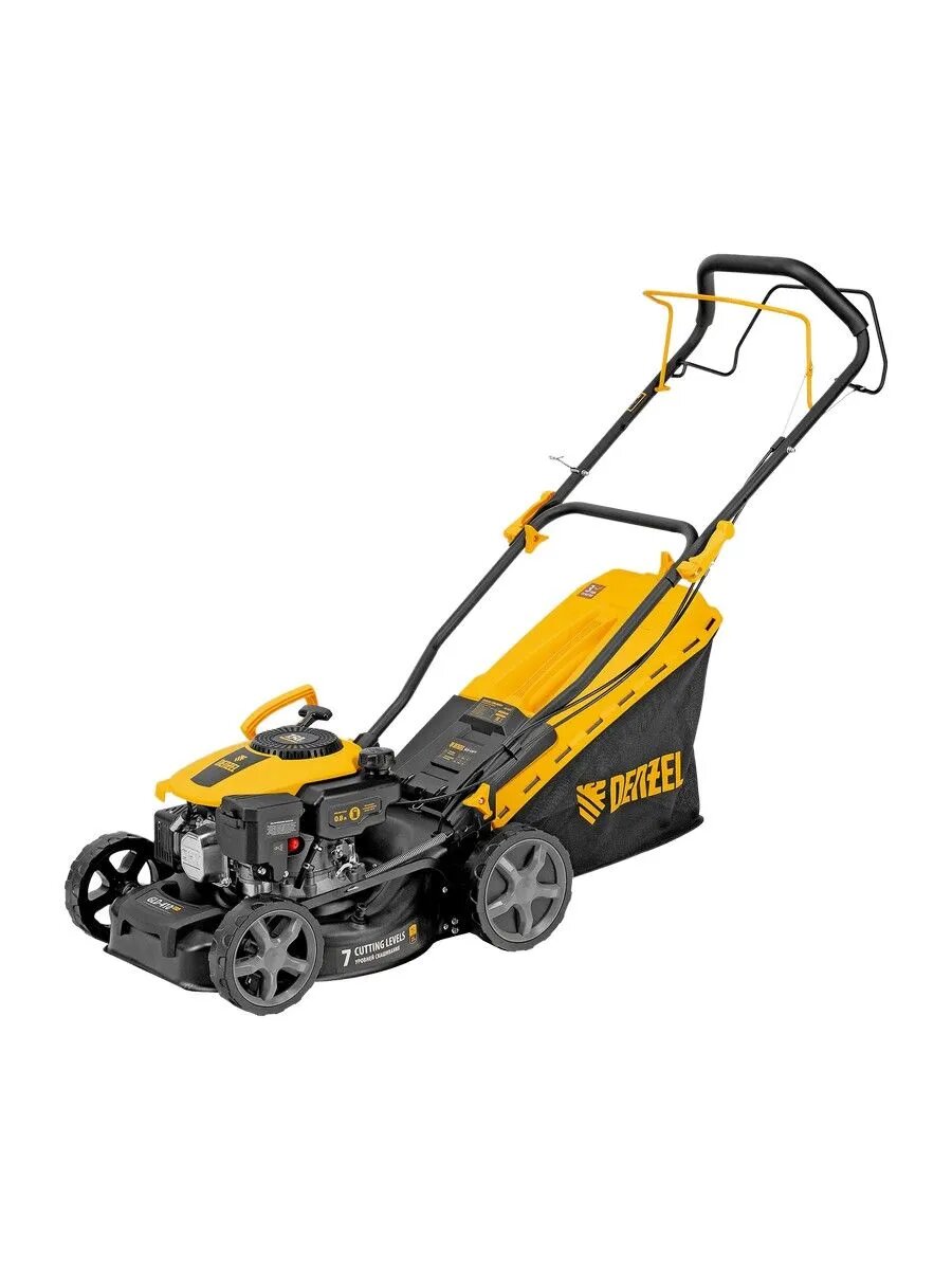 Газонокосилка роторная Denzel GLD-410SP-K Yellow/Black
