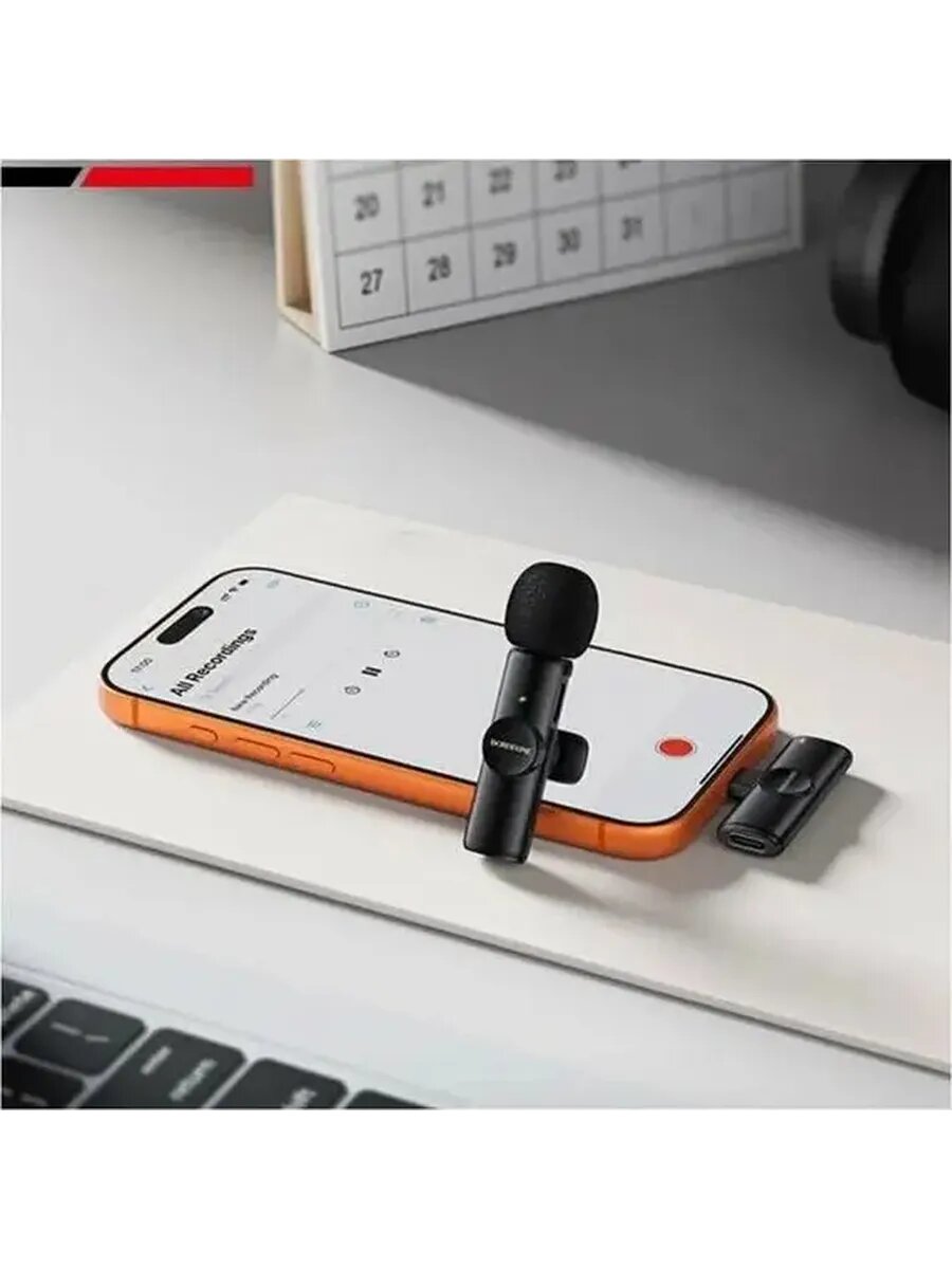 Беспроводной микрофон для смартфонов и устройств с USB-C