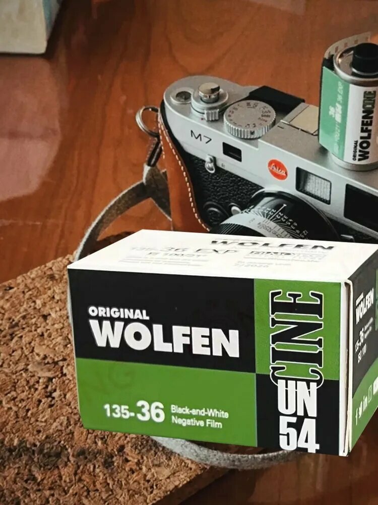 ORWO WOLFEN Черно-белая фотопленка, фильм 36 единиц 35mm (срок годности: 2026.12)