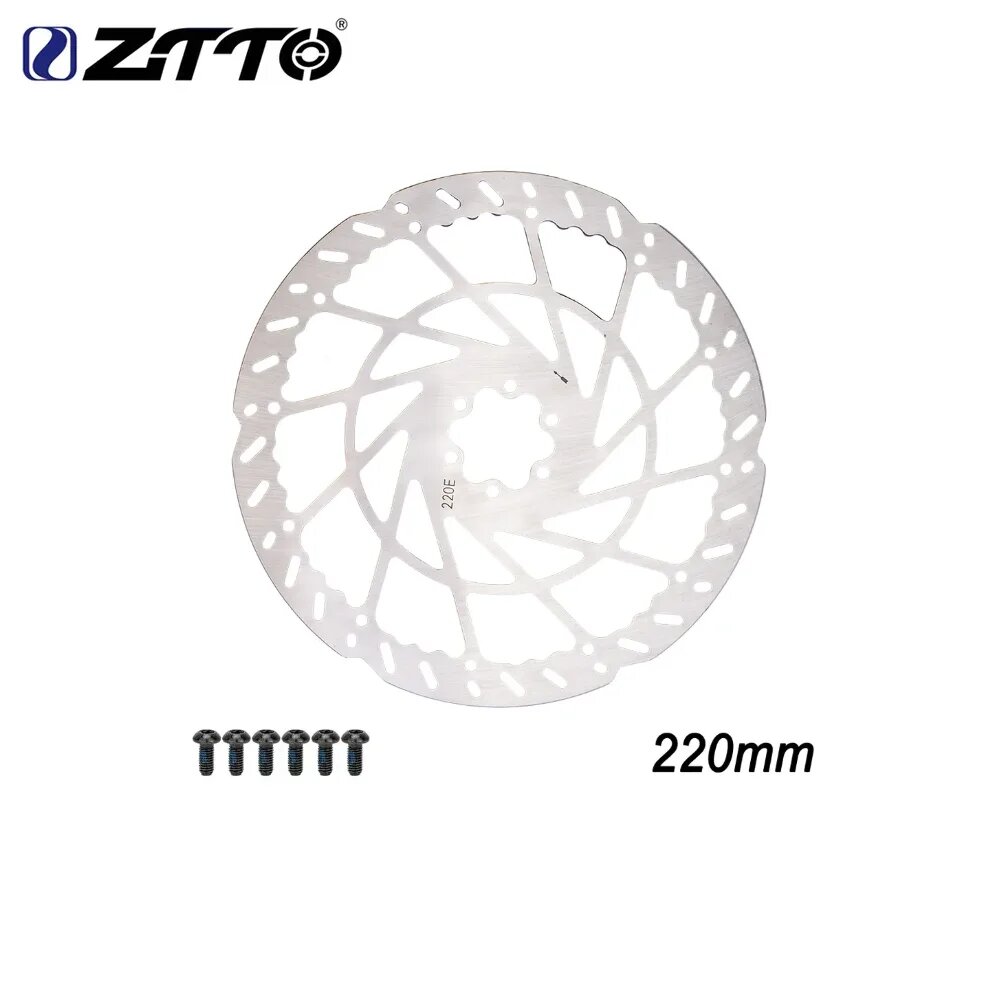 Тормозной диск ZTTO 220mm, 6 болтов, нержавеющая сталь