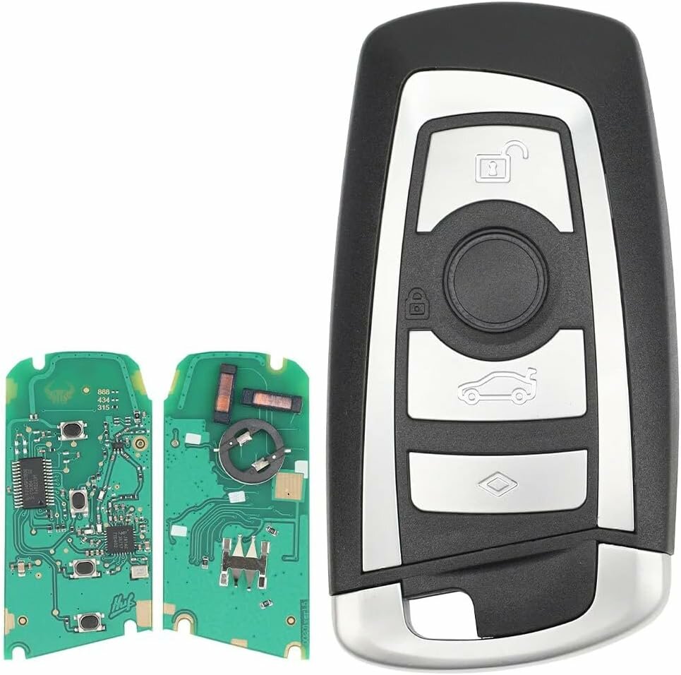 Умный дистанционный ключ 315 МГц KeylessGo для серии 3 5 7 2009-2016 CAS4 F, система Fob KR55WK49863 pcf7945