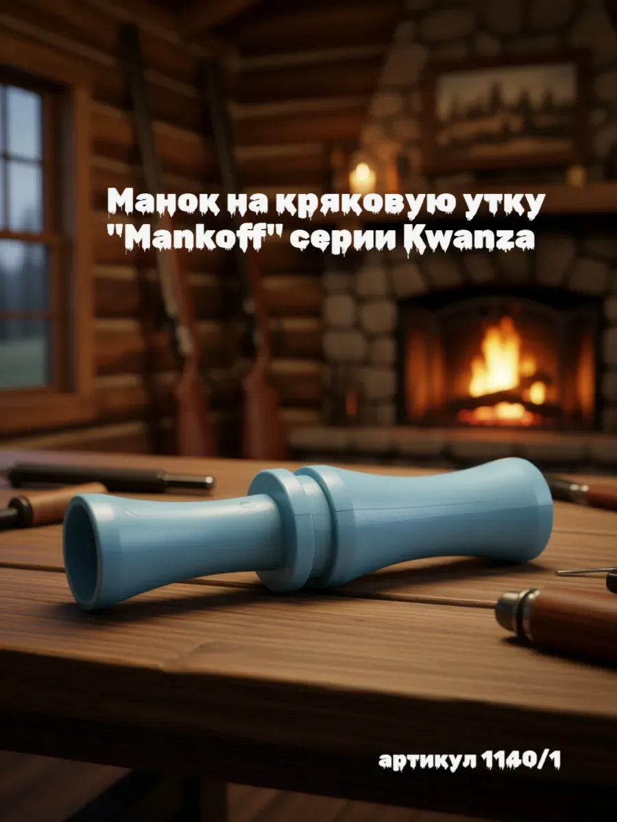 Манок на кряковую утку "Mankoff" серии Kwanza