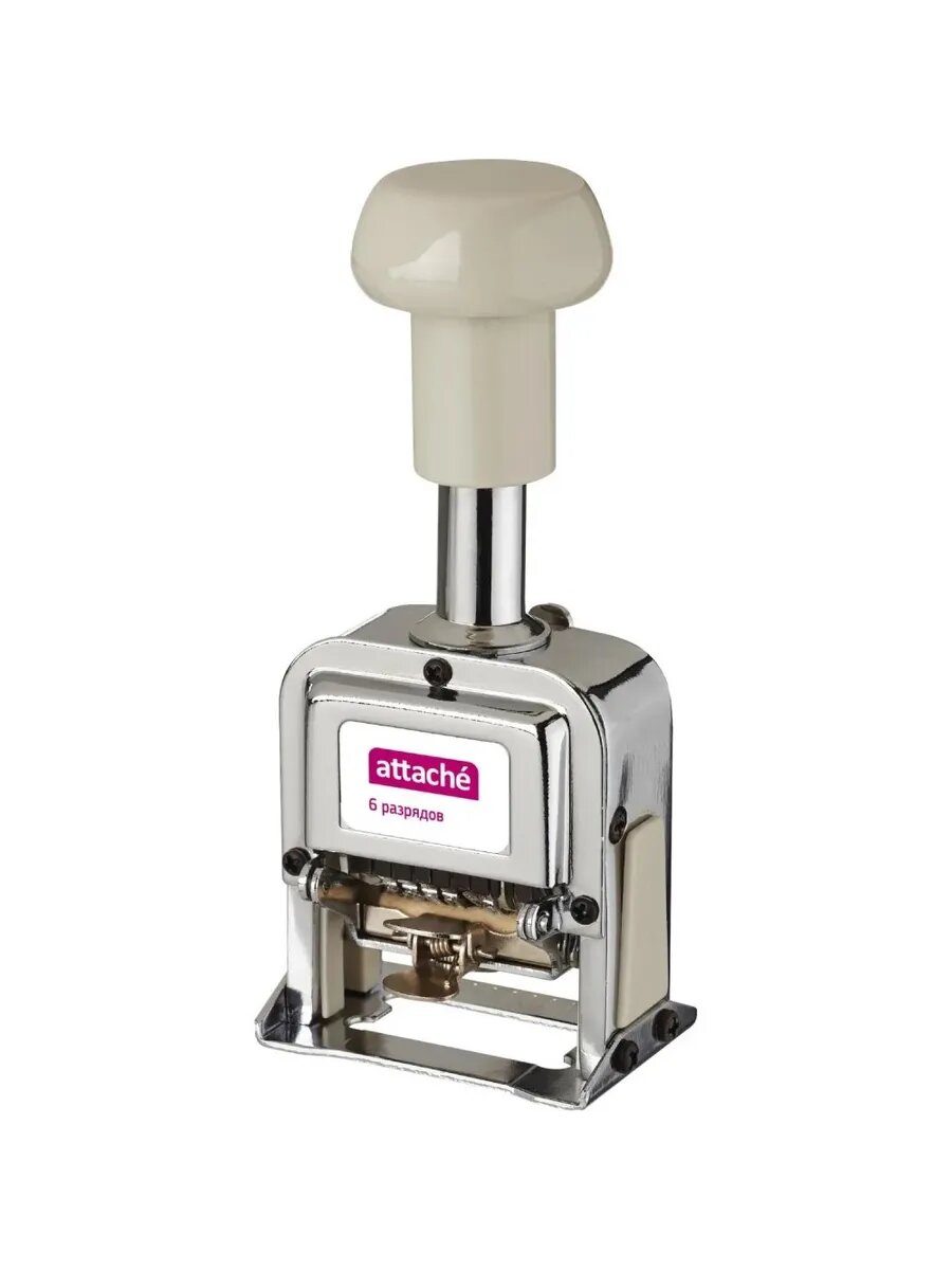 Автоматический нумератор с 6 цифрами и толщиной 4,8 мм