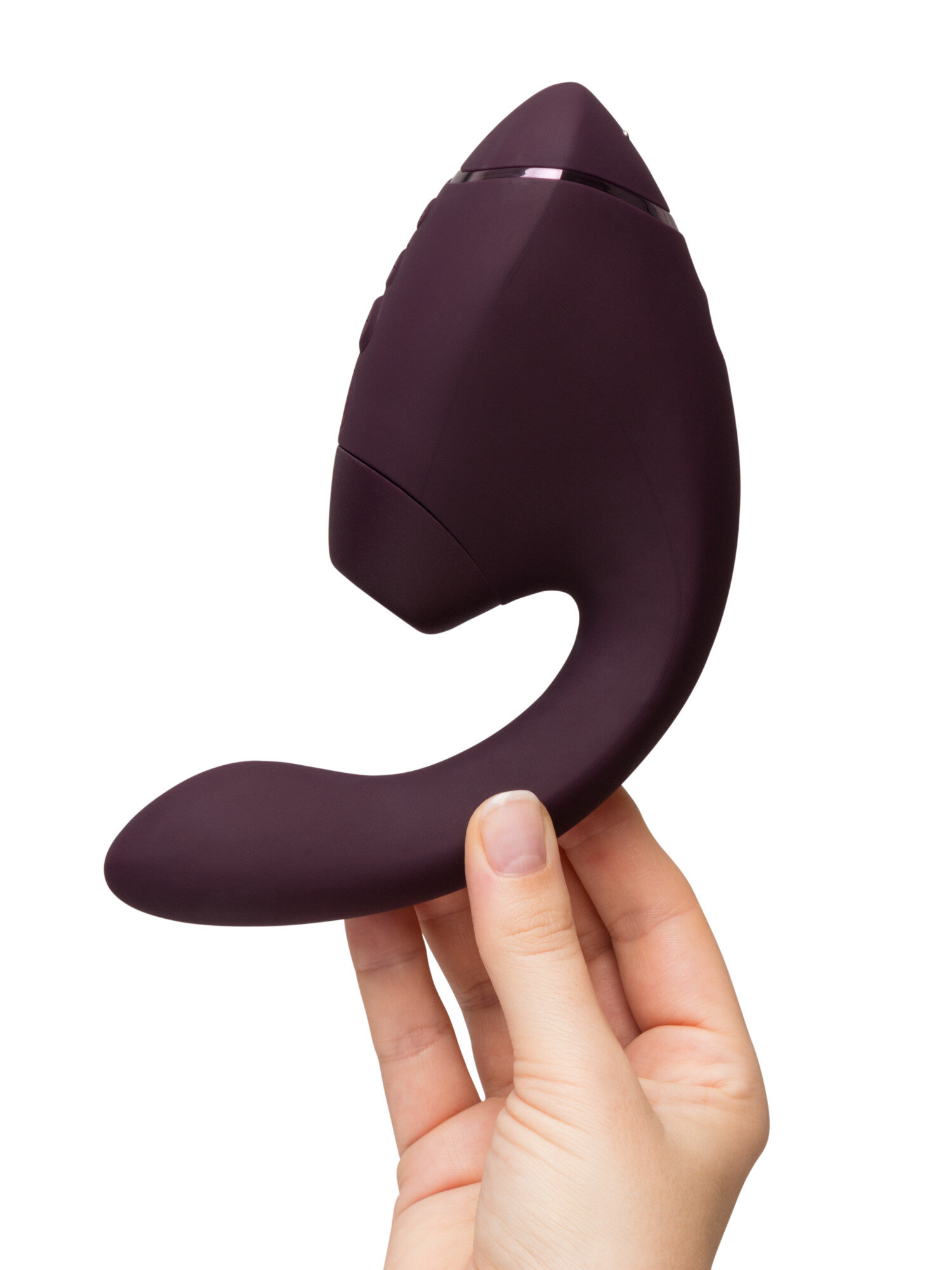 Бесконтактный клиторальный стимулятор Womanizer Next Duo Dark Purple