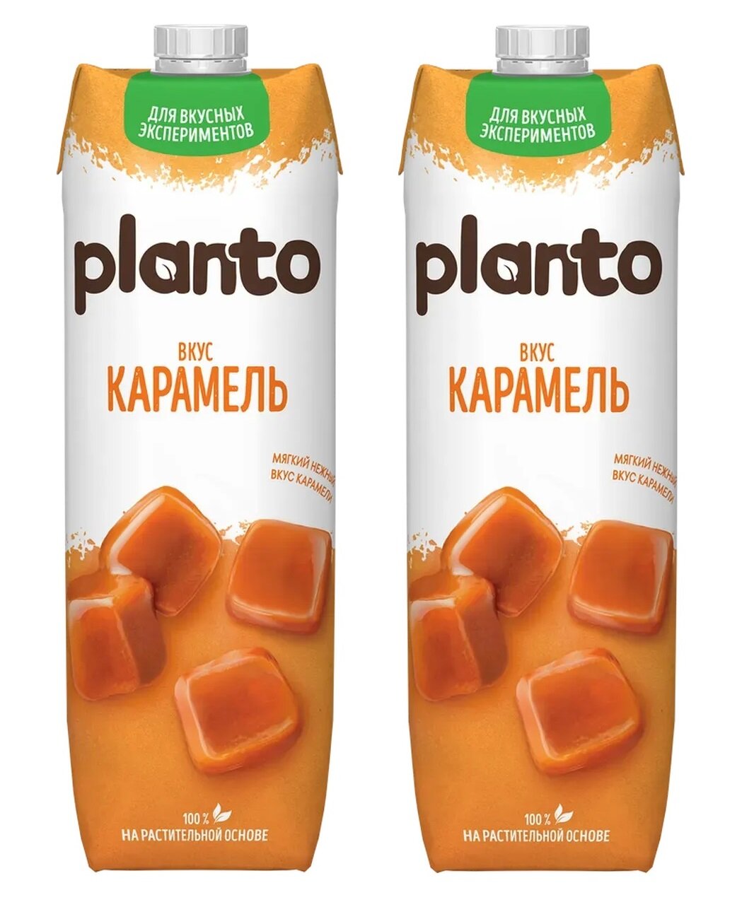 Напиток соевый Карамель, PLANTO, Россия, 1 л х 2шт