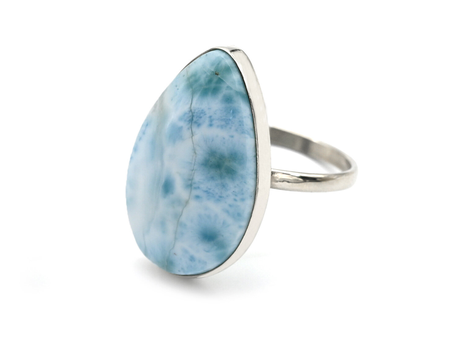 Кольцо, ларимар