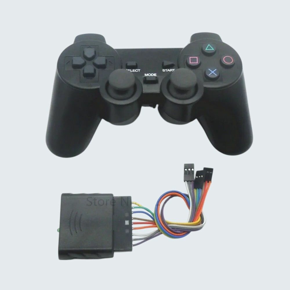 Контроллер робота PS2 + приемник с проводами