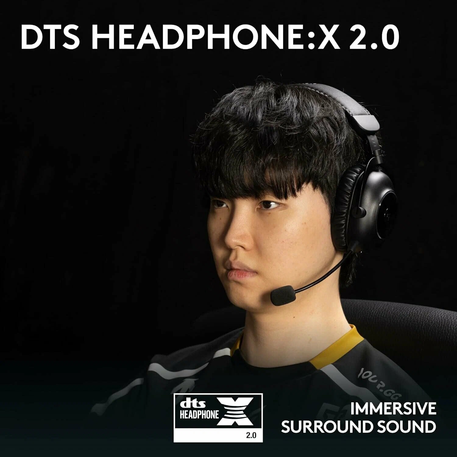 Беспроводной наушник Logitech G PRO X 2 Lightspeed Wireless Gaming Headset - чёрный(Black)